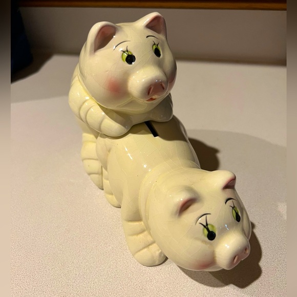 Vintage | Other | Vintage Pig Bank Porking Pigs Bank | Poshmark